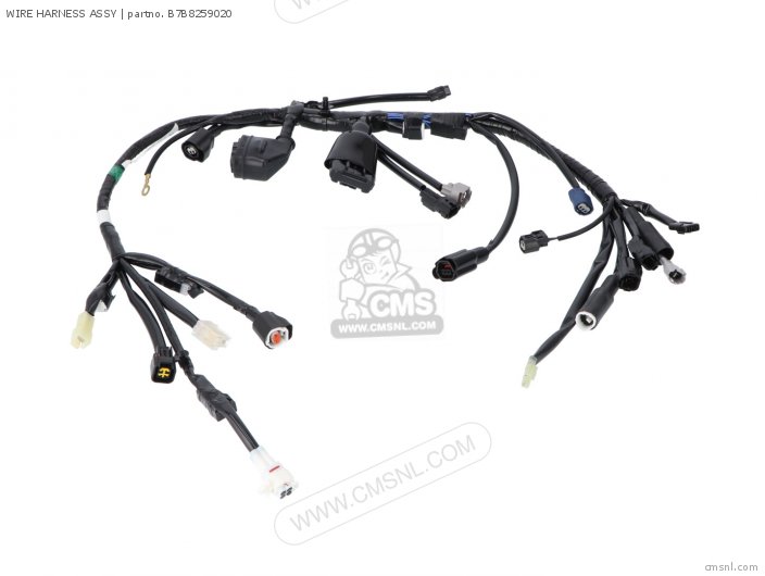 B7b8259020 Wire Harness Assy Yamaha Buy The B7b 82590 20 00 At Cmsnl