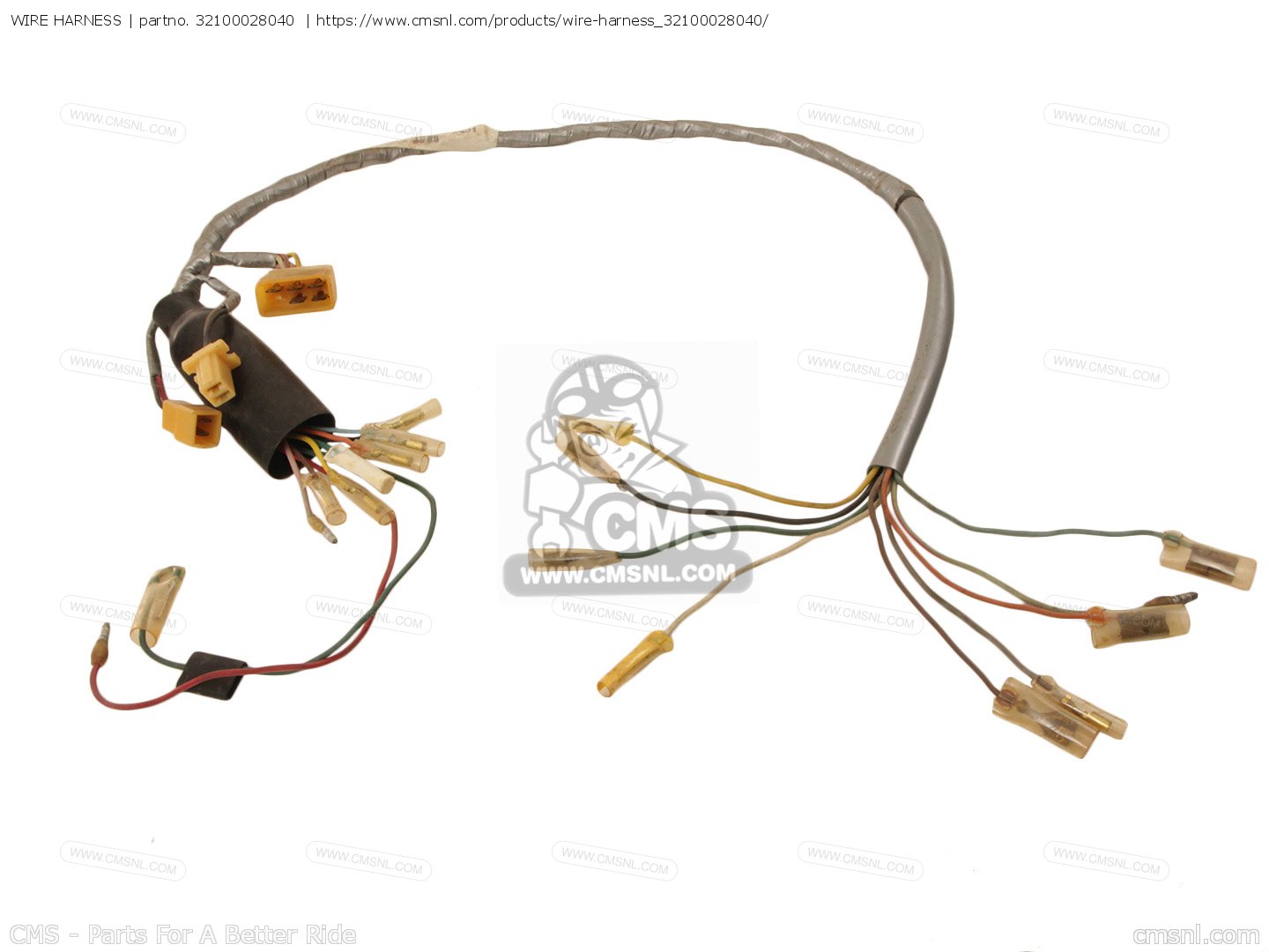 32100028040: Wire Harness Honda - buy the 32100-028-040 at CMSNL