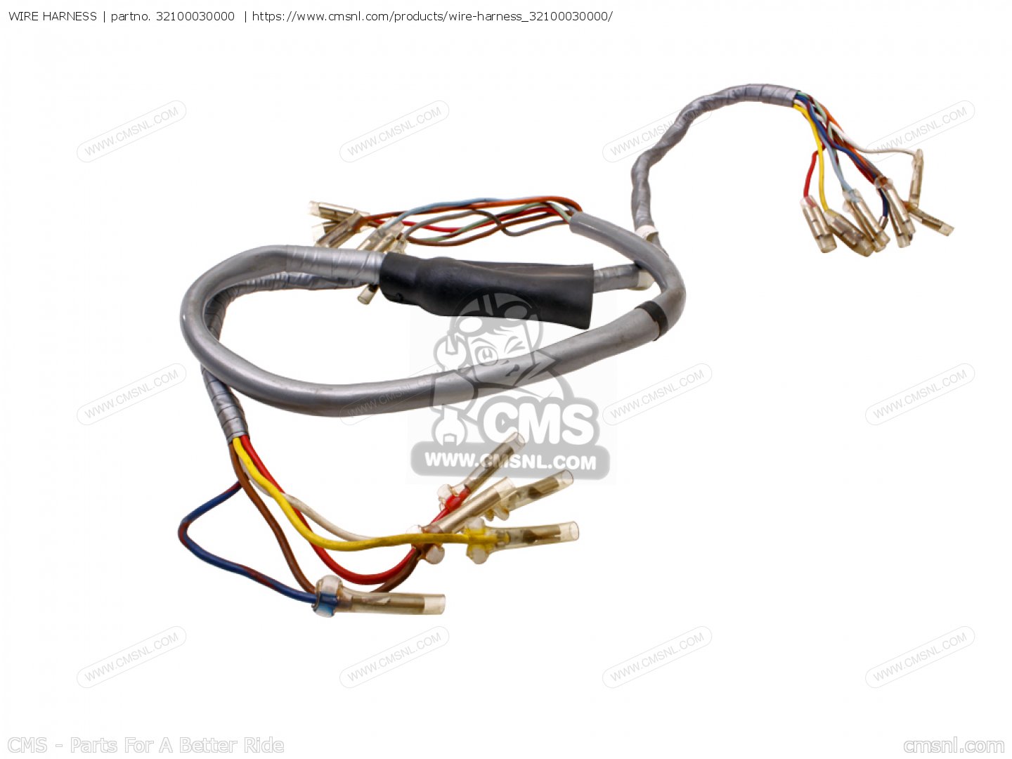 32100030000: WIRE HARNESS Honda - buy the 32100-030-000 at CMSNL
