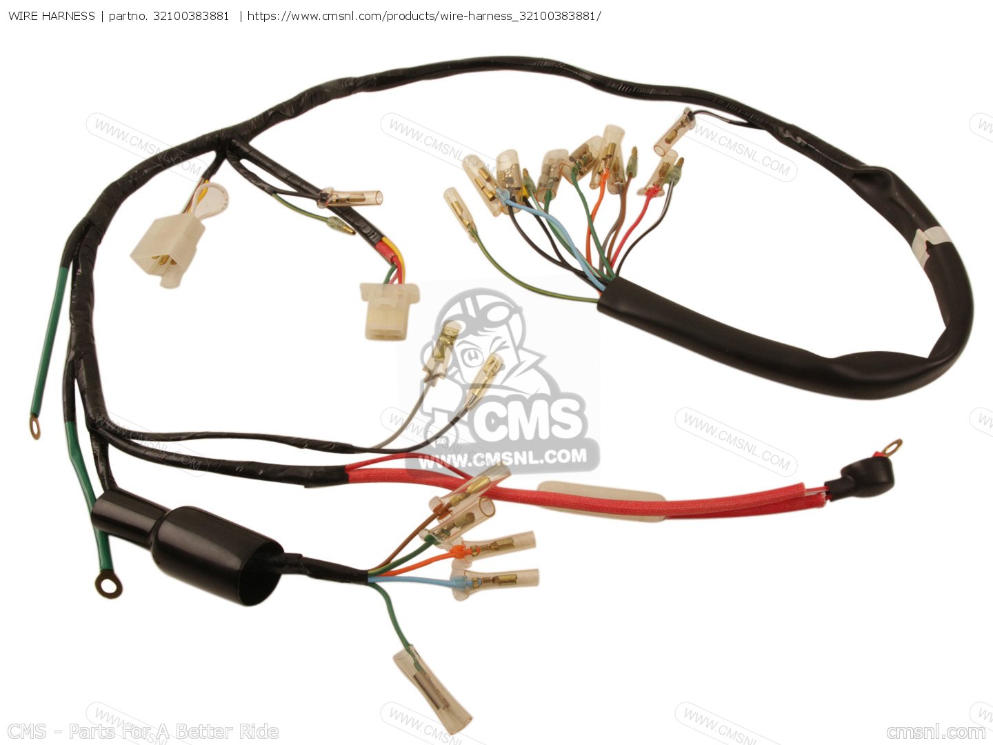 32100383881: WIRE HARNESS Honda - buy the 32100-383-881 at CMSNL