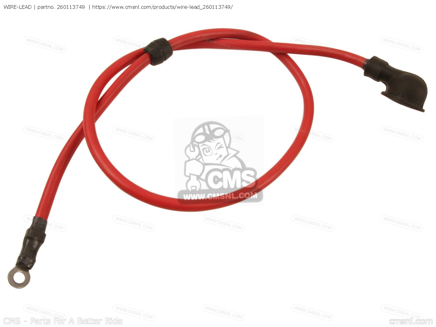 260113749: Wire-lead Kawasaki - buy the 26011-3749 at CMSNL