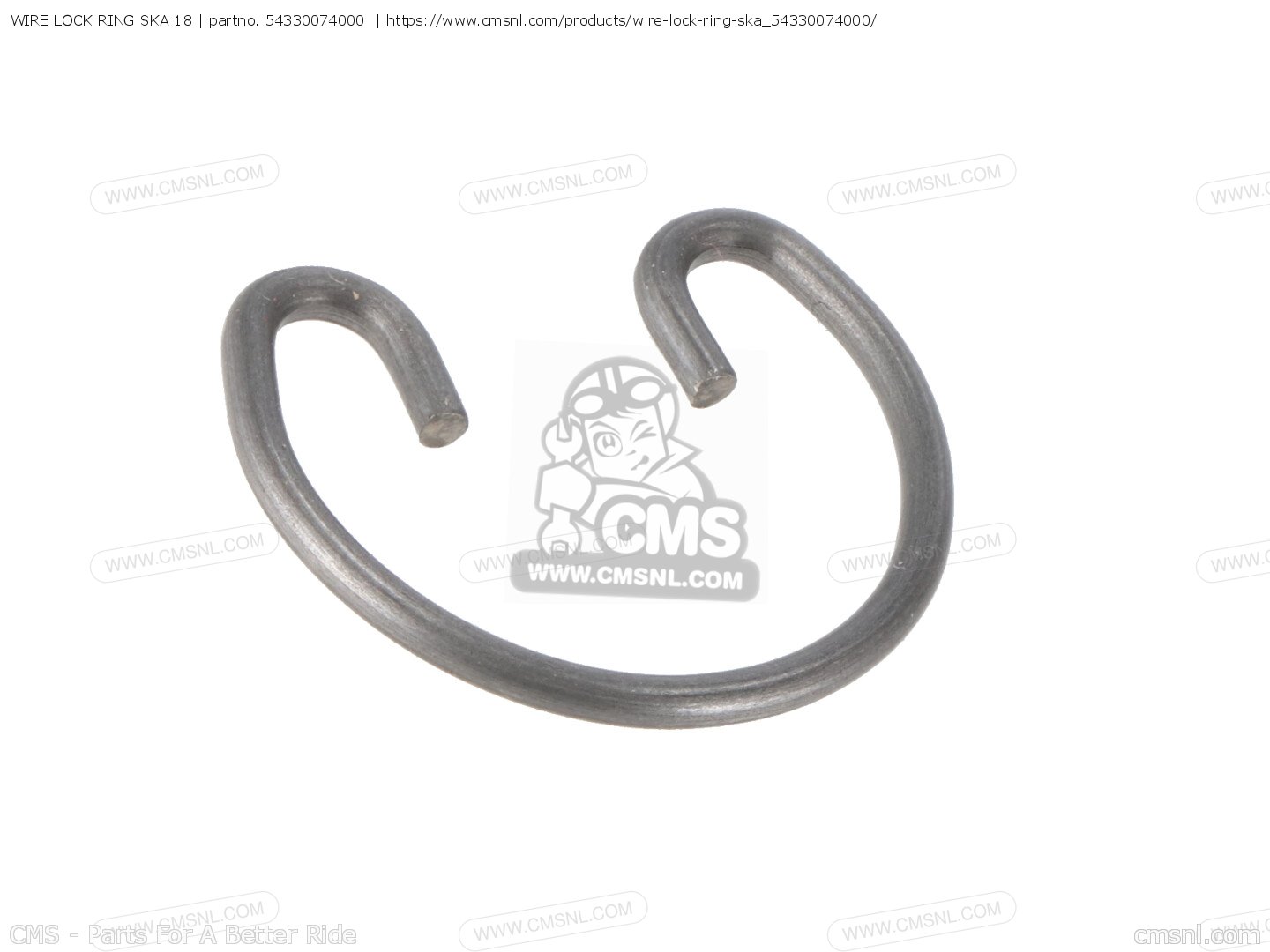 54330074000: WIRE LOCK RING SKA 18 KTM - buy the 54330074000 at CMSNL