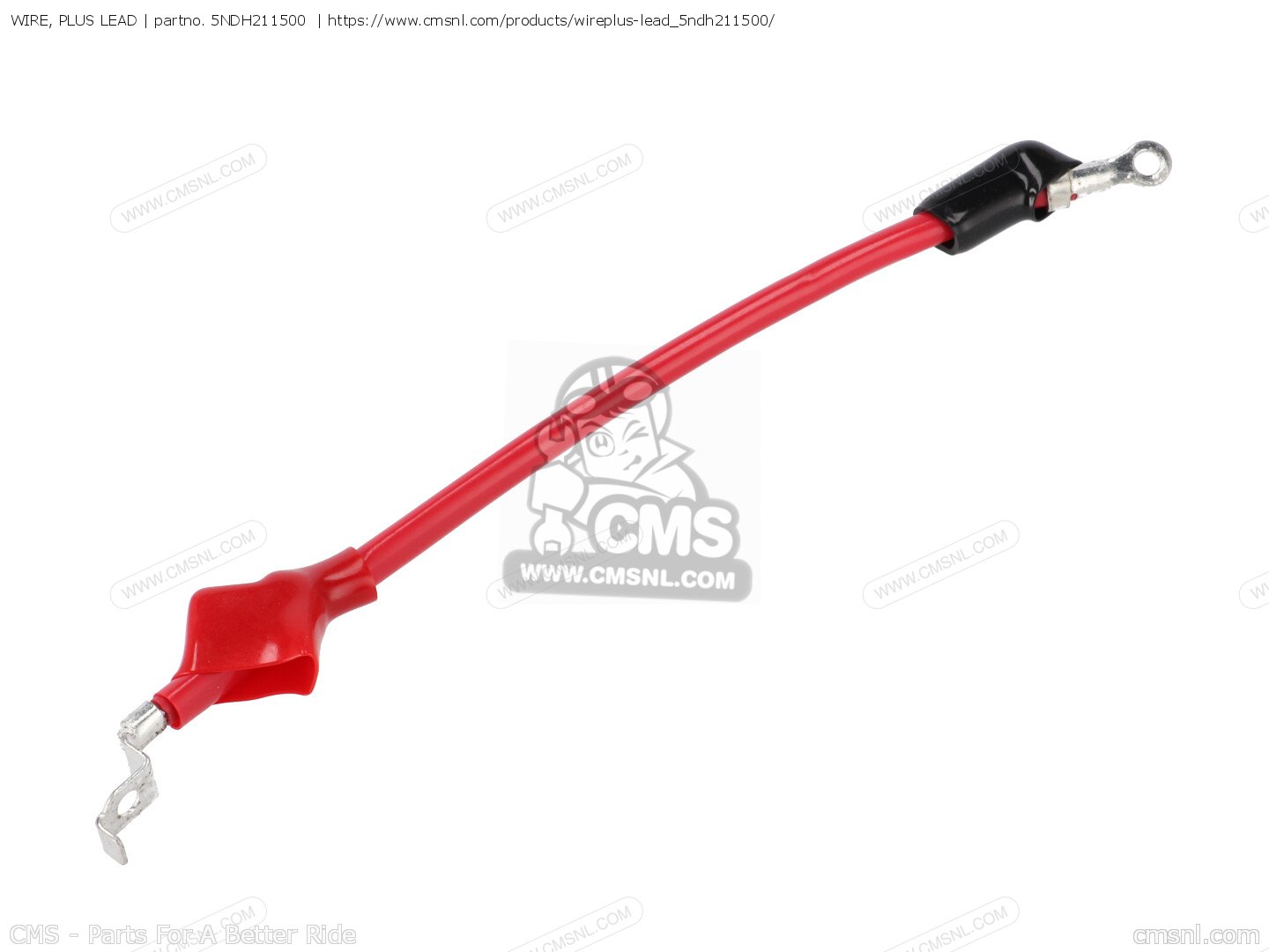 5NDH211500: WIRE, PLUS LEAD Yamaha - buy the 5ND-H2115-00-00 at CMSNL