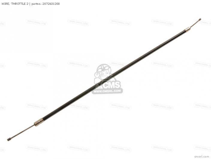 2072631200: WIRE, THROTTLE 2 Yamaha - buy the 207-26312-00-00 at CMSNL