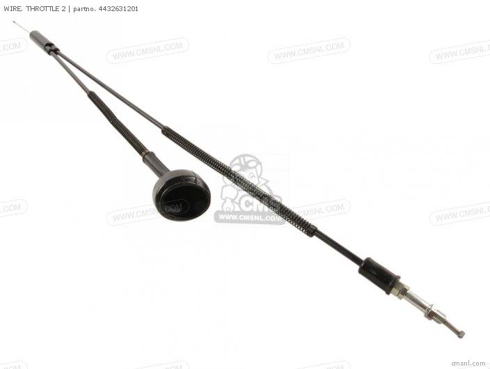 4432631201: WIRE, THROTTLE 2 Yamaha - buy the 443-26312-01-00 at CMSNL