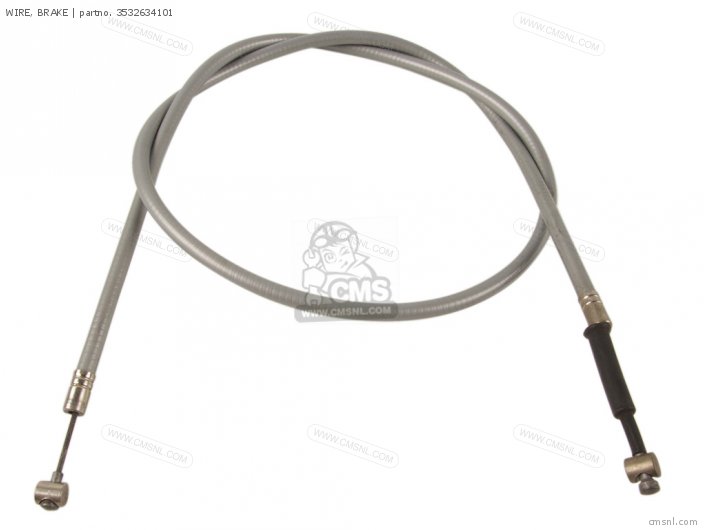 3532634101: Wire, Brake Yamaha - buy the 353-26341-01 at CMSNL