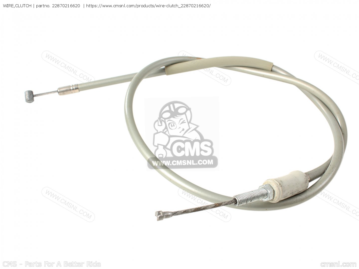 22870216620: WIRE,CLUTCH Honda - buy the 22870-216-620 at CMSNL