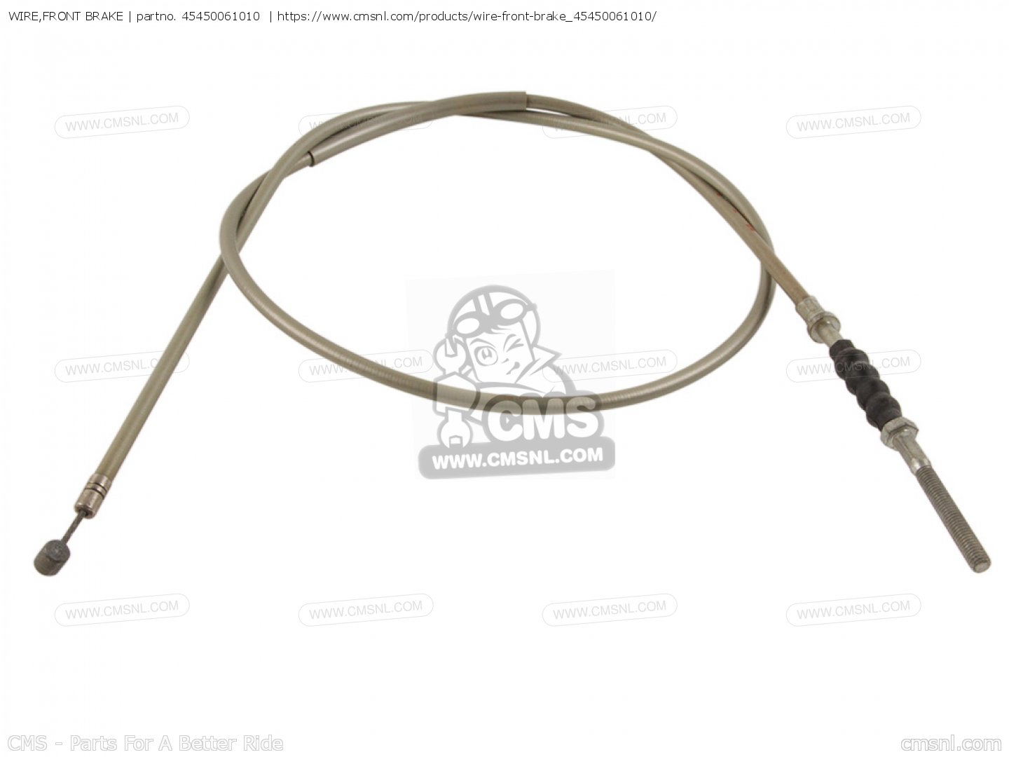 WIRE,FRONT BRAKE for Honda - order at CMSNL