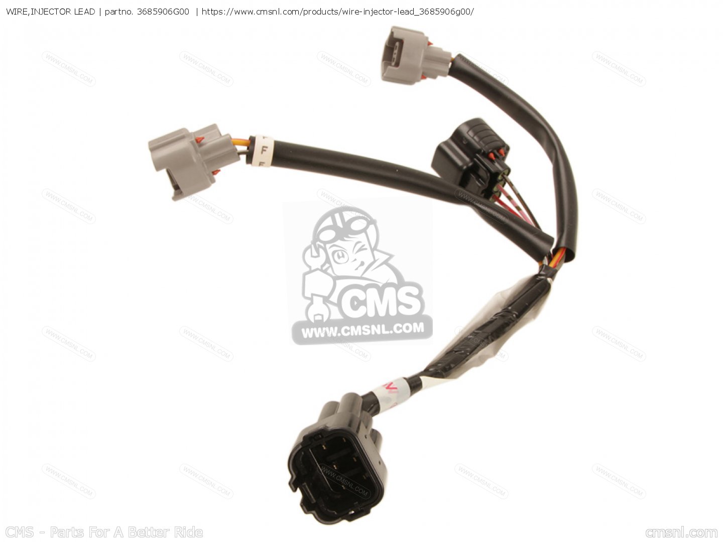3685906G00: WIRE,INJECTOR LEAD Suzuki - buy the 36859-06G00 at CMSNL