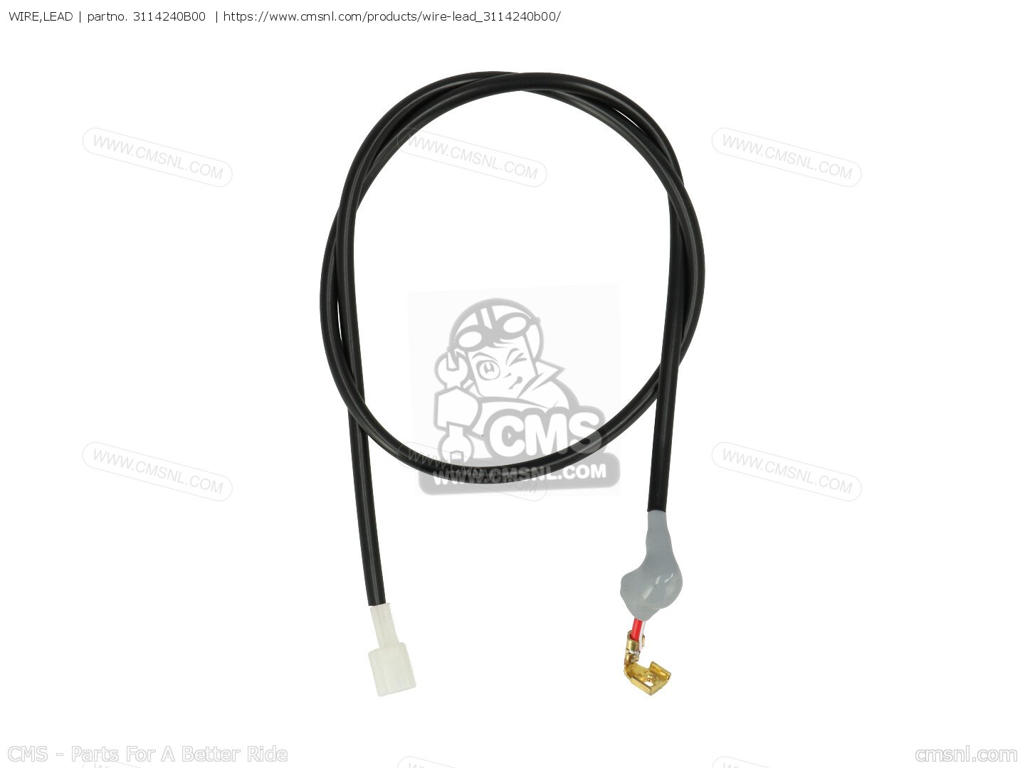 3114240B00: WIRE,LEAD Suzuki - buy the 31142-40B00 at CMSNL