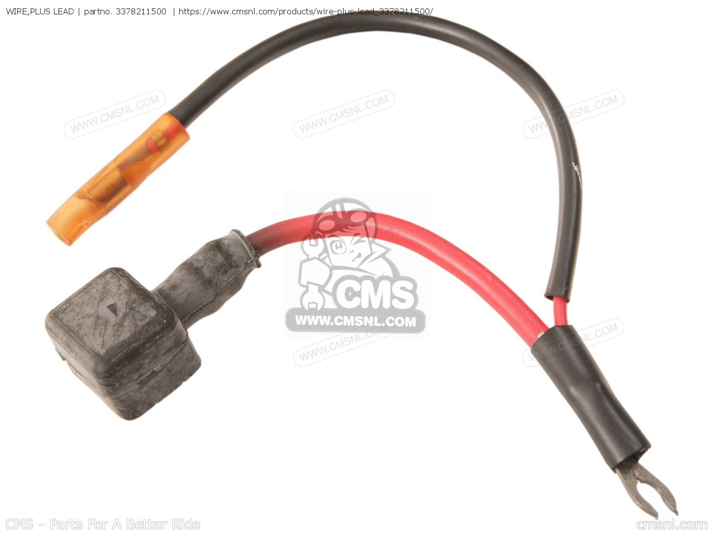 WIRE,PLUS LEAD for CS5 1972 USA - order at CMSNL