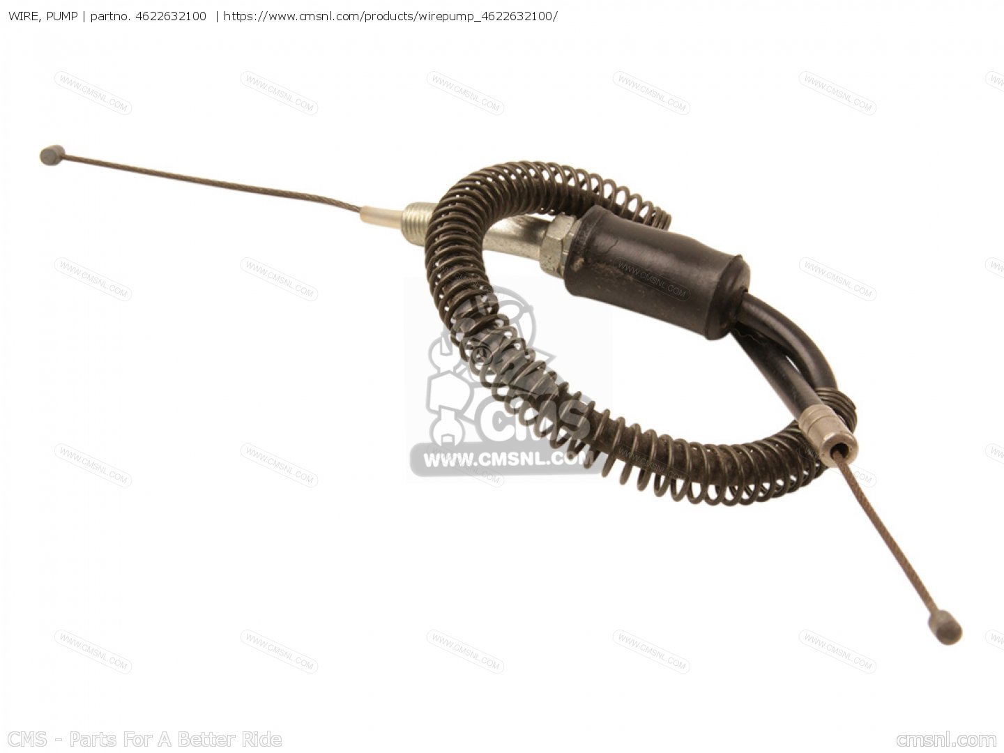 4622632100: Wire, Pump Yamaha - buy the 462-26321-00 at CMSNL