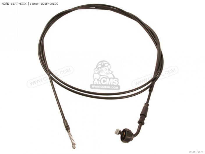 5DSF478E00: Wire, Seat Hook Yamaha - buy the 5DS-F478E-00 at CMSNL