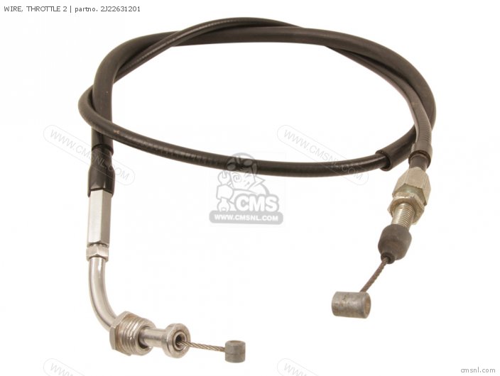 2J22631201: Wire, Throttle 2 Yamaha - buy the 2J2-26312-01 at CMSNL