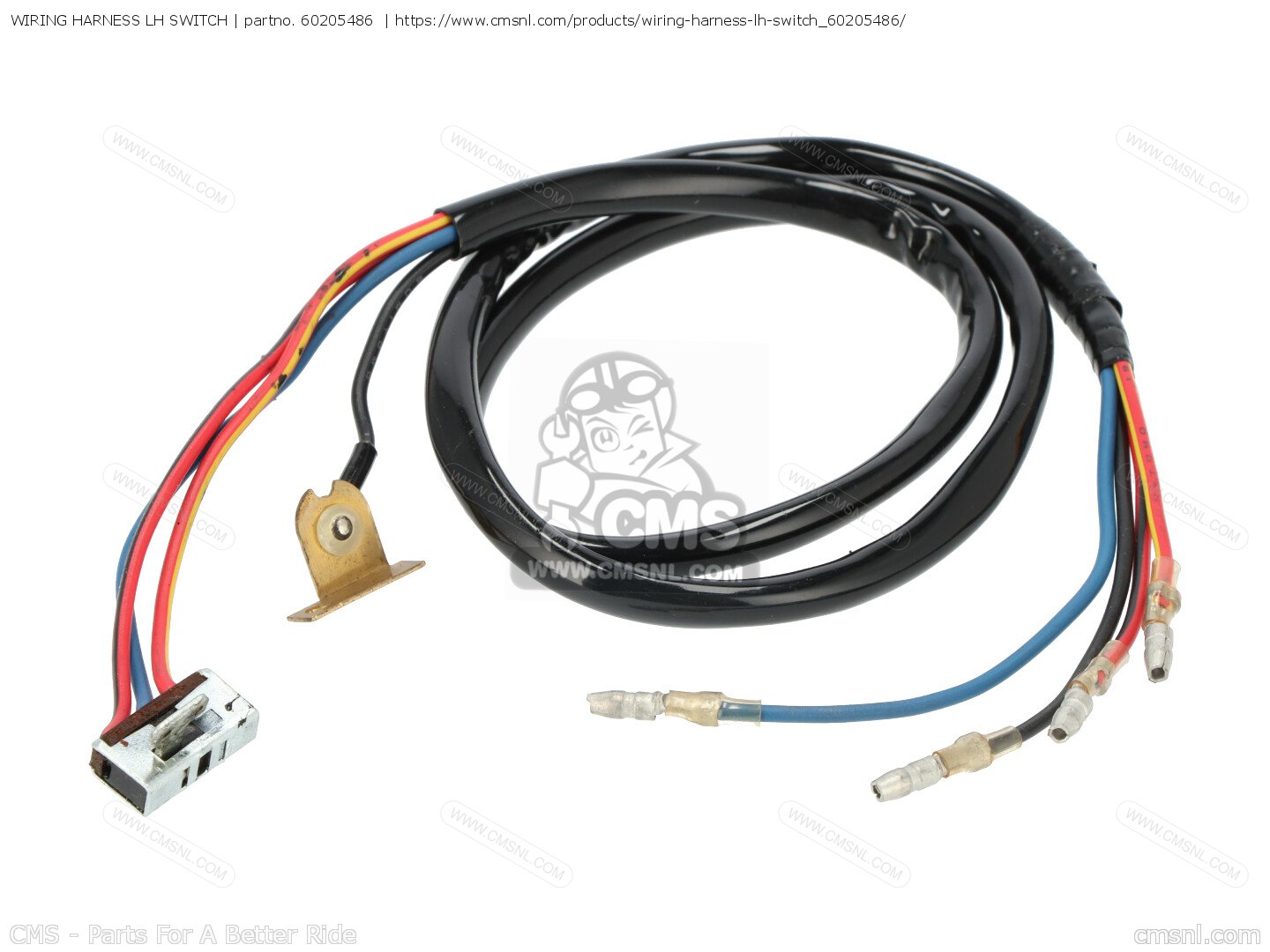 60205486: Wiring Harness Lh Switch Kawasaki - buy the 60205-486 at CMSNL