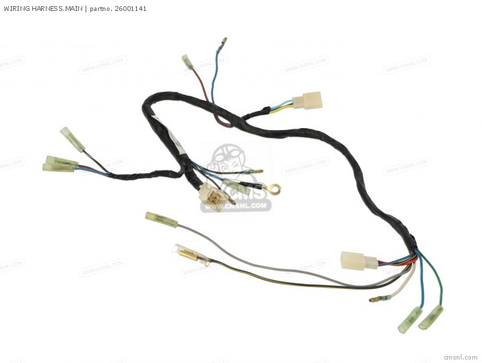 26001141: WIRING HARNESS,MAIN Kawasaki - buy the 26001-141 at CMSNL