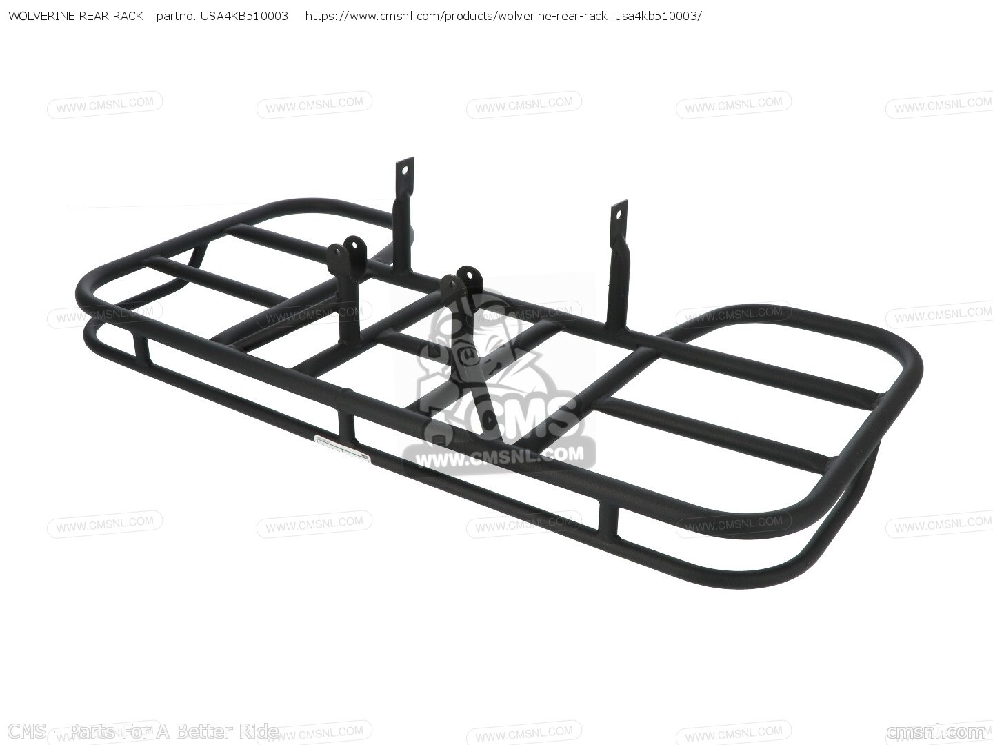 USA4KB510003: WOLVERINE REAR RACK Yamaha - buy the USA-4KB51-00-03 at CMSNL