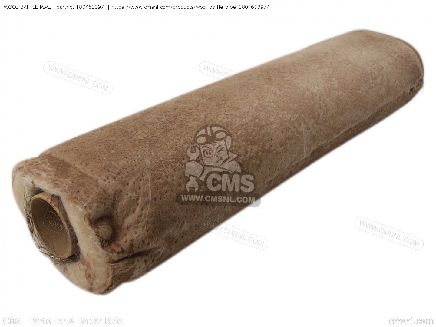 180461397: Wool,baffle Pipe Kawasaki - buy the 18046-1397 at CMSNL