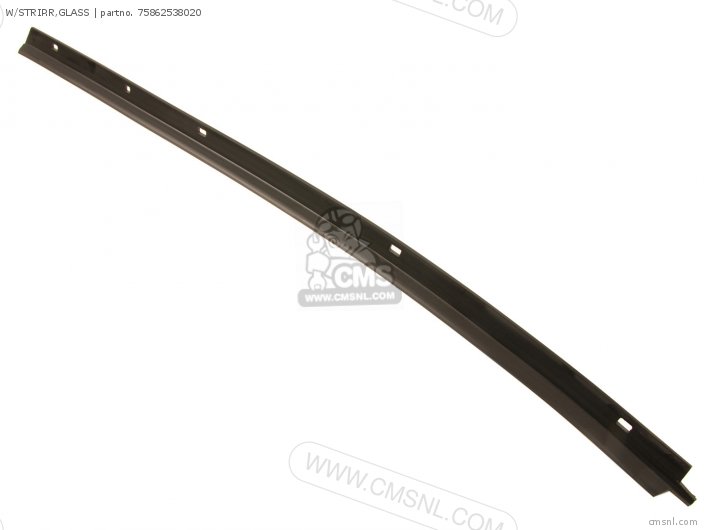 75862538020: W/strip.r,glass Honda - buy the 75862-538-020 at CMSNL