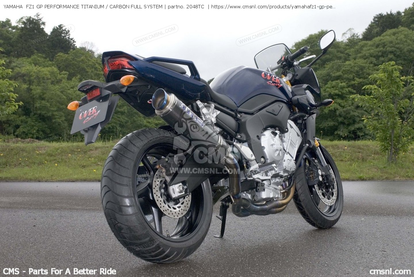 Yamaha Fz1 Gp Performance Titanium / Carbon Full System Exhaust Systems ...
