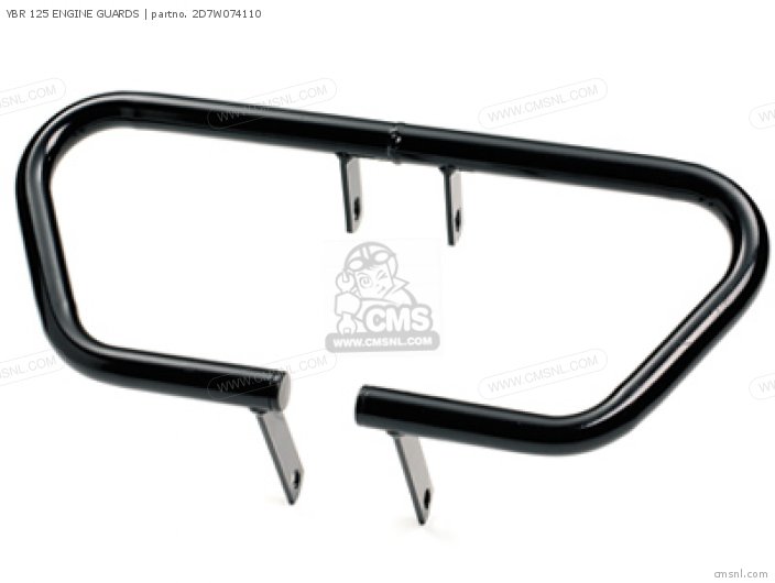 2D7W074110: YBR 125 ENGINE GUARDS Yamaha - buy the 2D7-W0741-10-00 at CMSNL