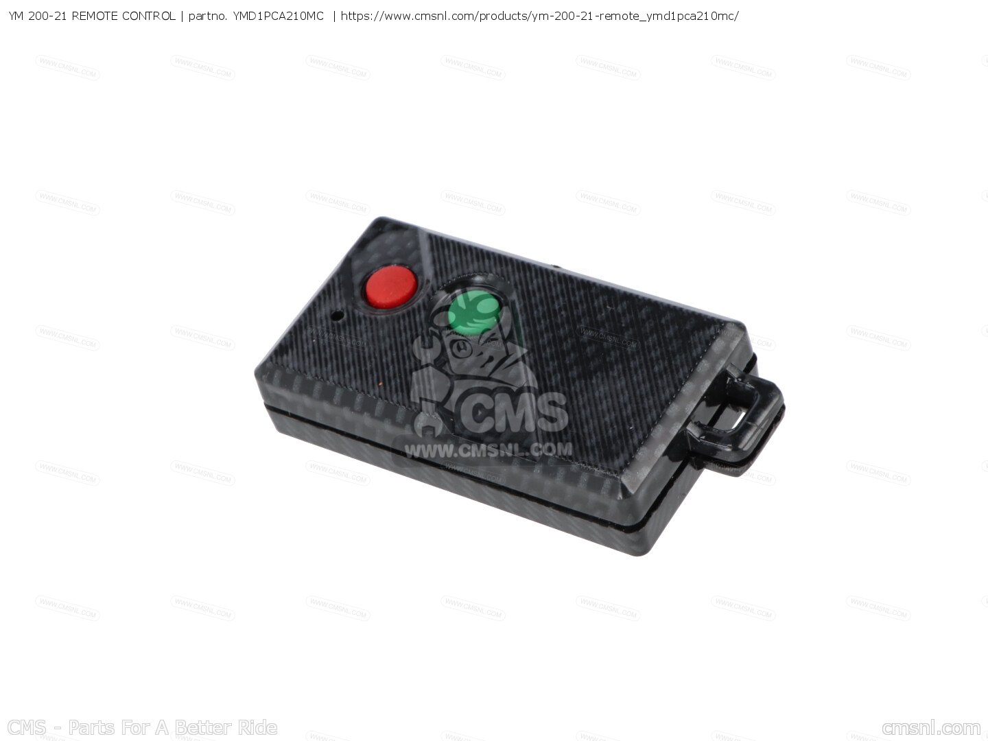 YMD1PCA210MC: YM 200-21 REMOTE CONTROL Yamaha - buy the YMD-1PCA2-10-MC at CMSNL