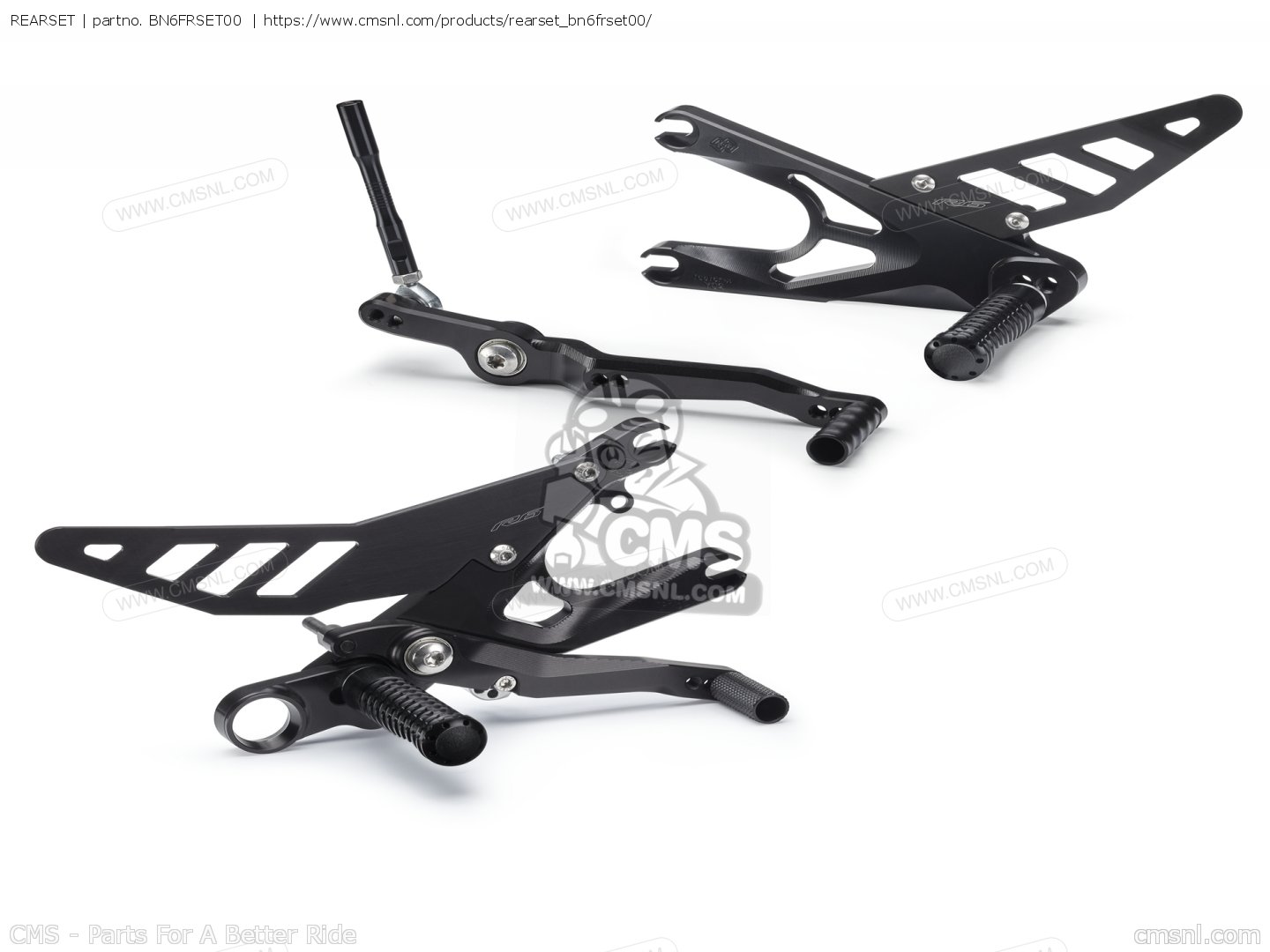 BN6FRSET00: Yzf-r6 Race Rear Set Yamaha - buy the BN6-FRSET-00-00 at CMSNL