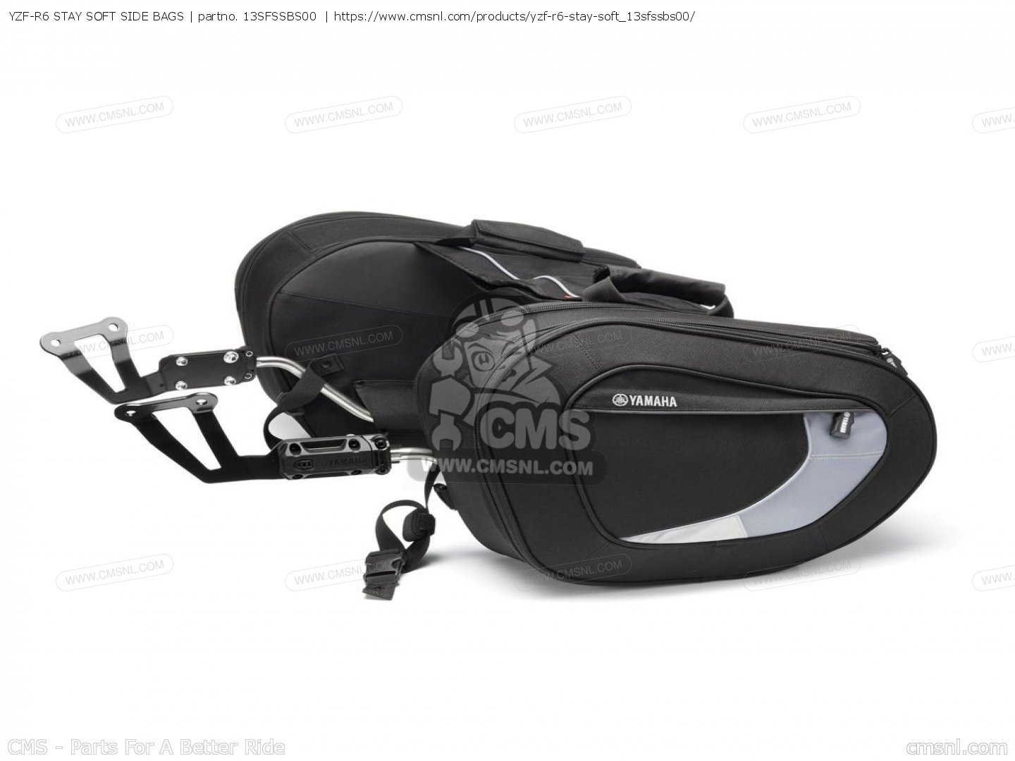 13SFSSBS00: Yzf-r6 Stay Soft Side Bags Yamaha - buy the 13S-FSSBS-00 at ...