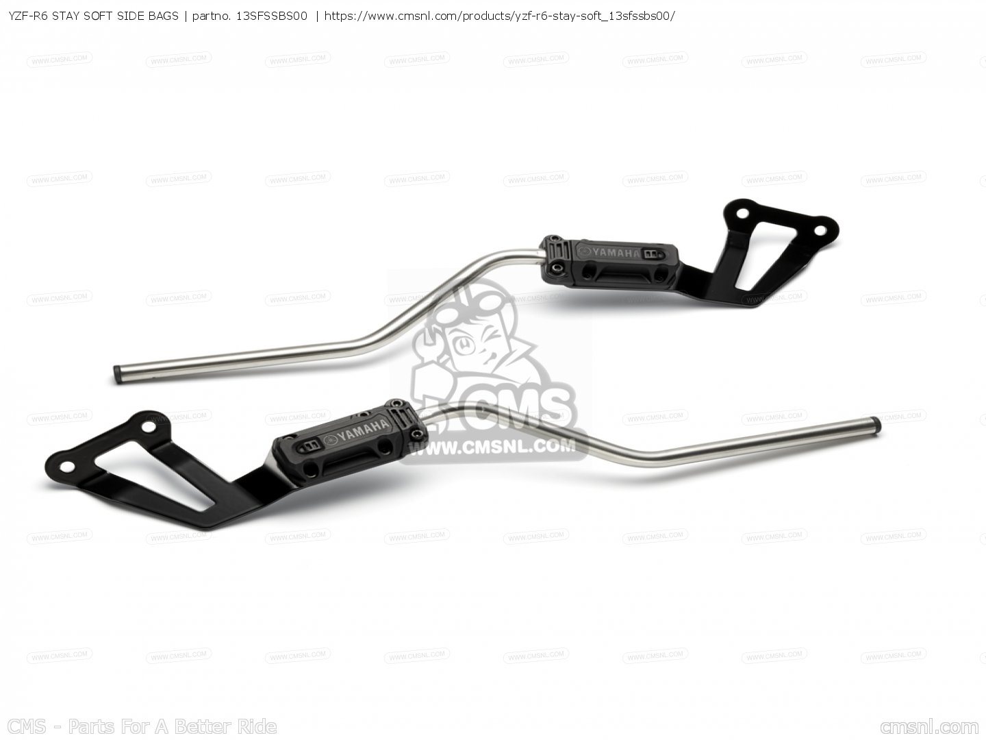 13SFSSBS00: YZF-R6 STAY SOFT SIDE BAGS Yamaha - buy the 13S-FSSBS-00-00 ...