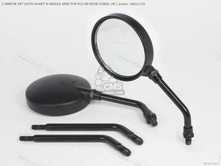 06011129: Z Mirror Set (with Short & Middle Arm) For M10 Reverse Screw ...